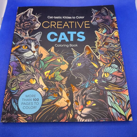 Creative Cats | Games | Creative Cats Coloring Book Cattastic Kitties ...